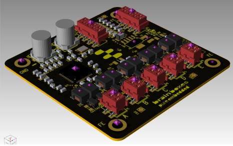 PE-505 Embedded Industrial Ethernet Switch - Brainboxes | Mouser